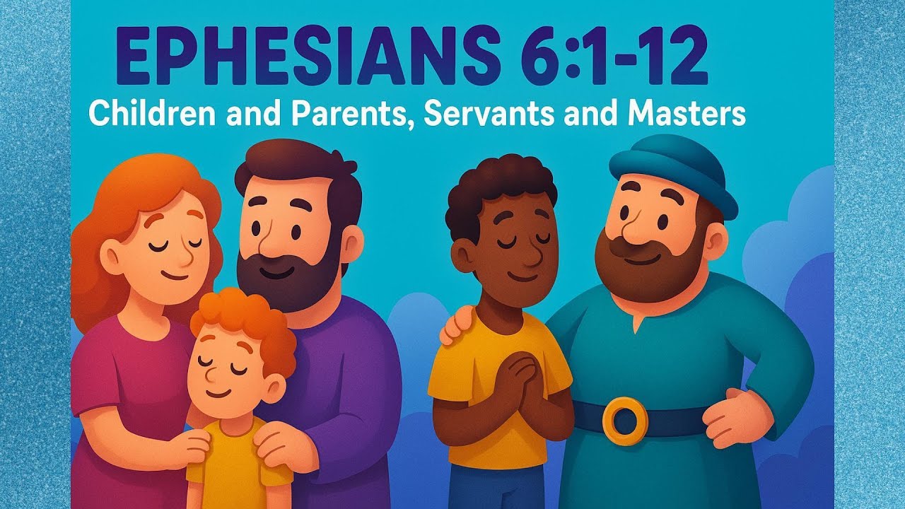 Ephesians 6:1-12- Children and Parents, Servants and Masters - YouTube