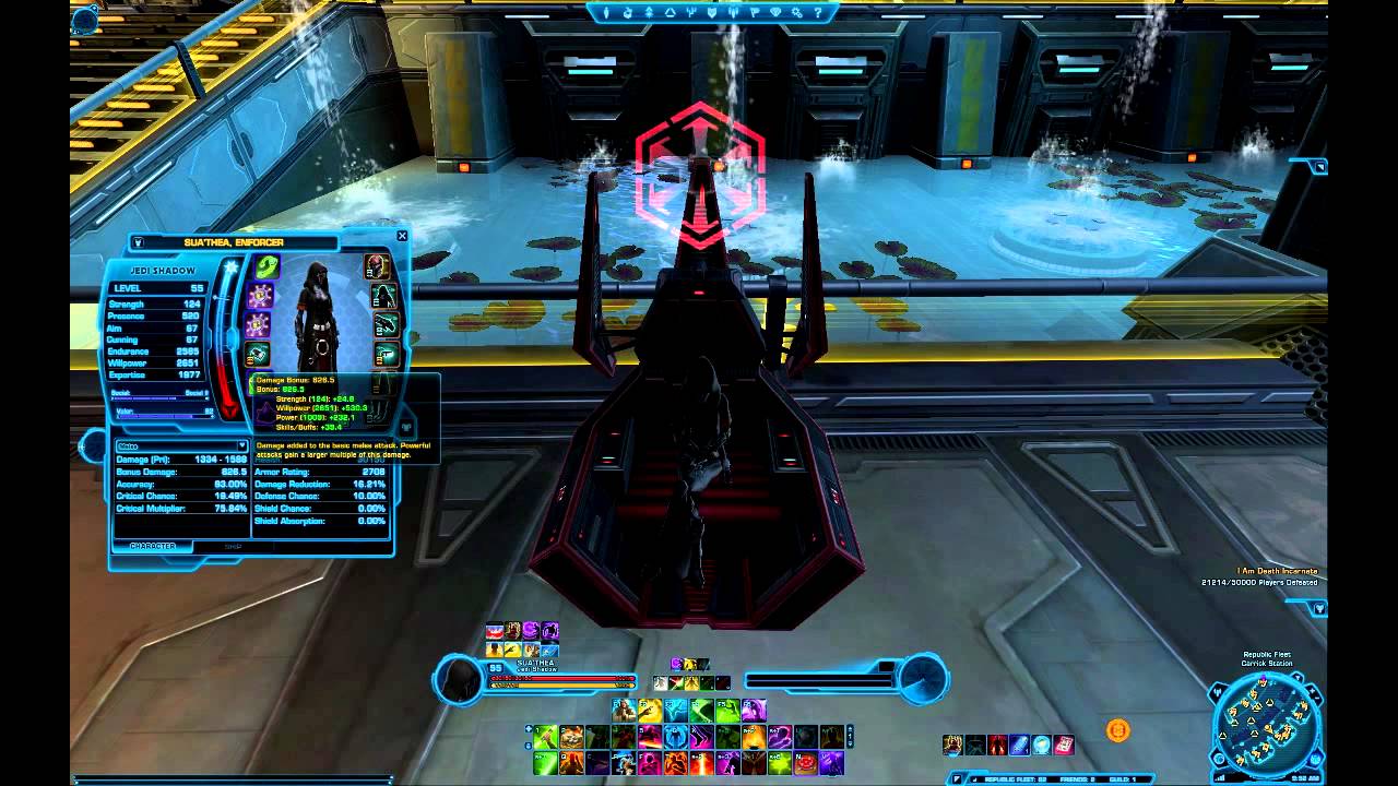 SWTOR - Jedi Shadow PvP - All about my Shadow[Stats & Build] - YouTube