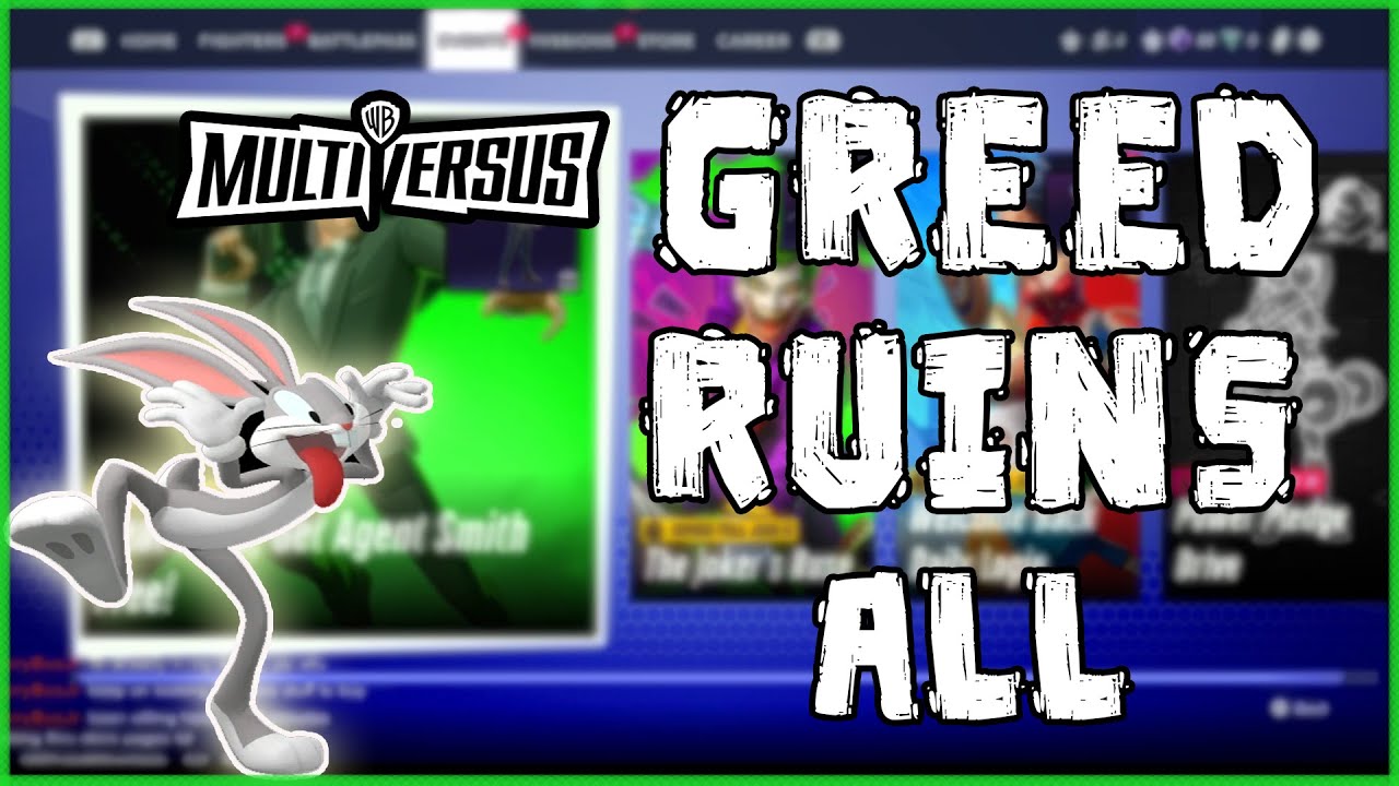 MultiVersus is Not Fun Anymore | Microtransactions - YouTube