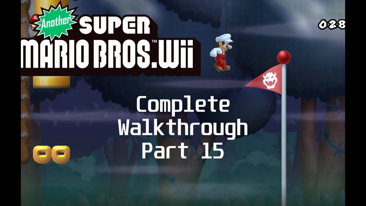 Another Super Mario Bros. Wii - Walkthrough #15 - YouTube