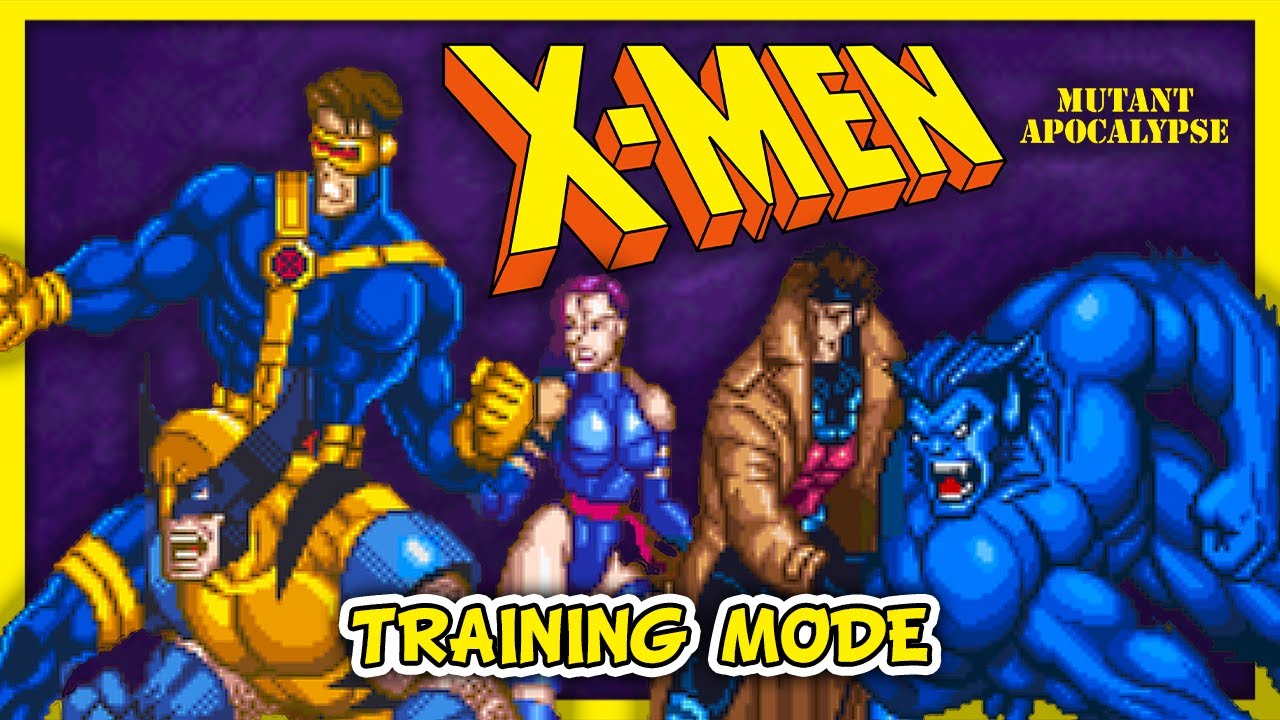 I Play X-Men: Mutant Apocalypse - Training Mode 【No Commentary】 - YouTube