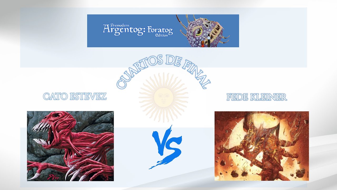 OLD SCHOOL MTG CHANNEL - ARGENTOG -FORATOG EDITION - 1/8 - MONO BLACK ...