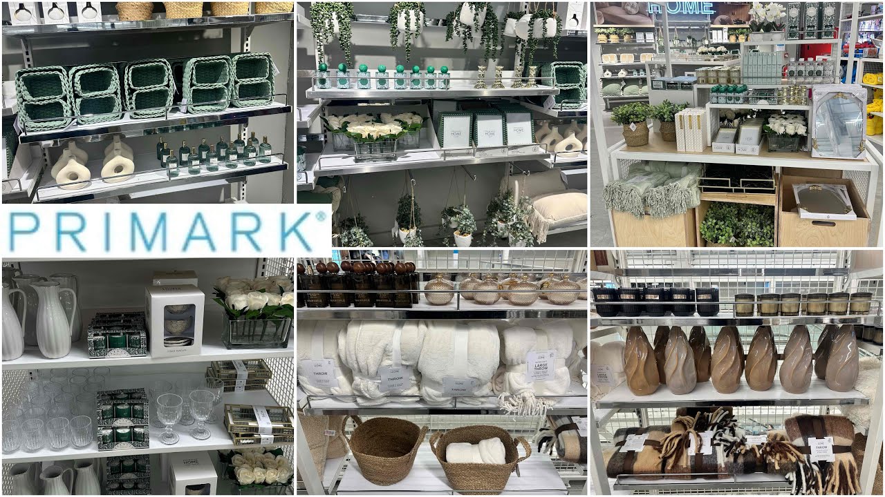 Primark Home decor new collection / December 2024 - YouTube