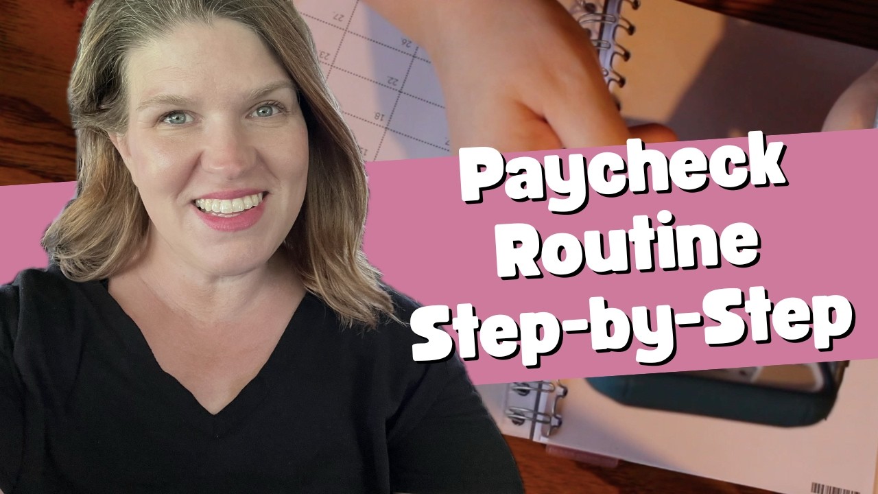 Do This Every Time You Get Paid | Paycheck Routine for Families - YouTube
