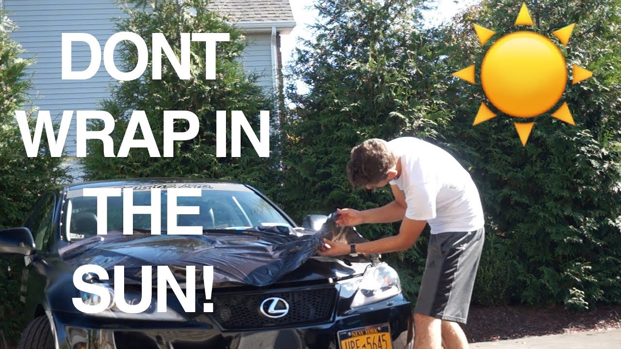 Vinyl Wrapping COMPLETE FAIL! - YouTube