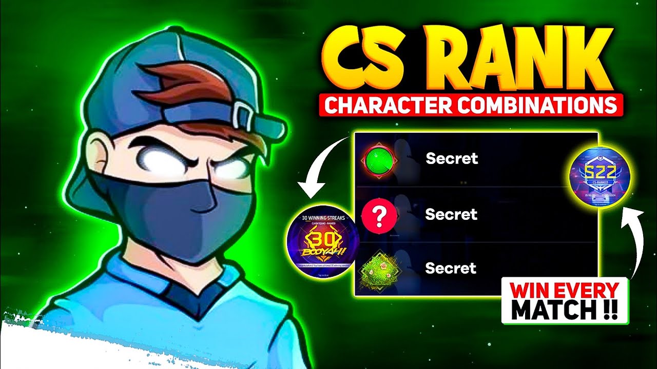 (Season 22) Best Character Combinations For CS Rank 🔥|| Cs Rank Best ...