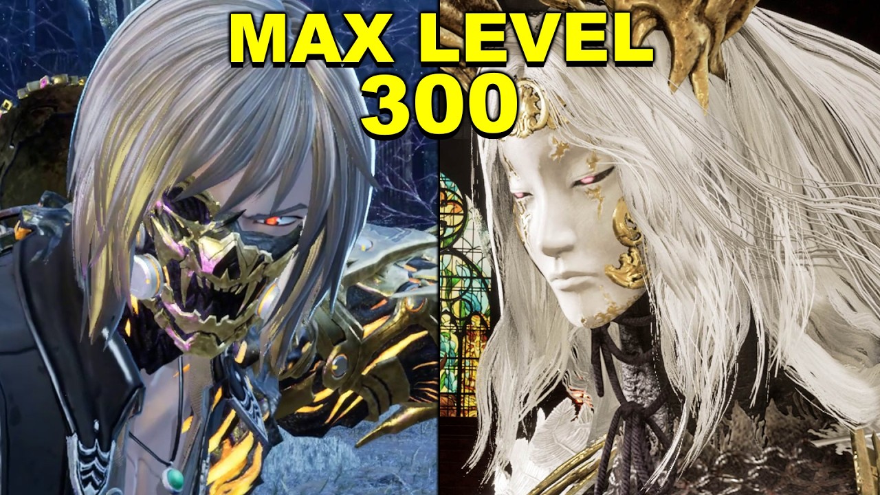 Code Vein 2 - MAX LEVEL 300 VS Bosses Gameplay - YouTube