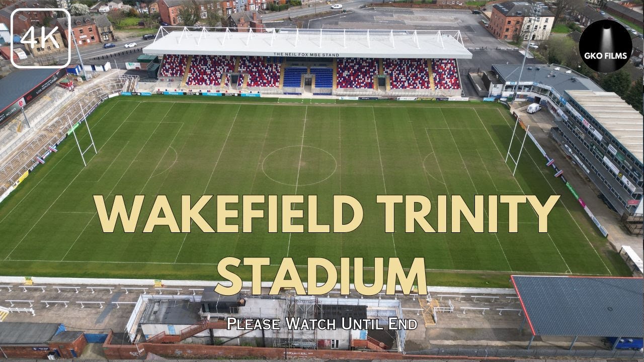 WAKEFIELD TRINITY STADIUM (4K) - YouTube