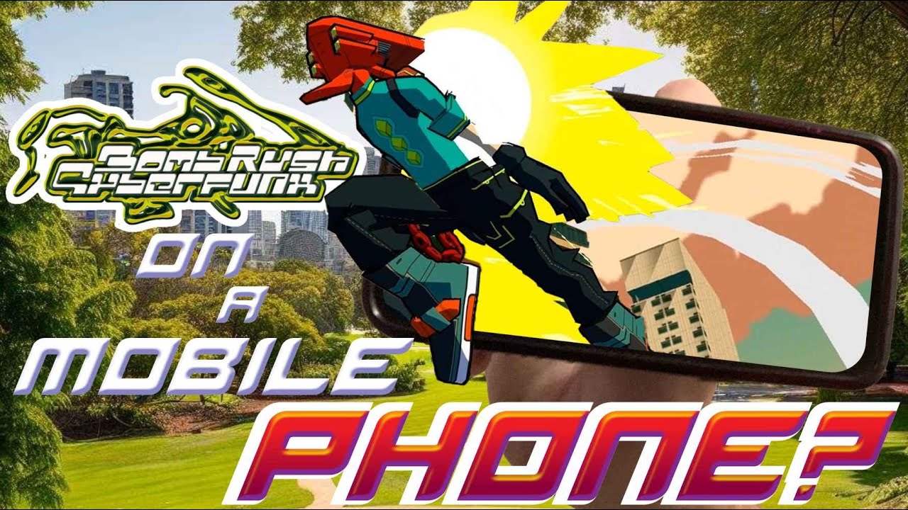 Bomb Rush Cyberfunk on the Phone?! | Mobile Prototype Concept - YouTube