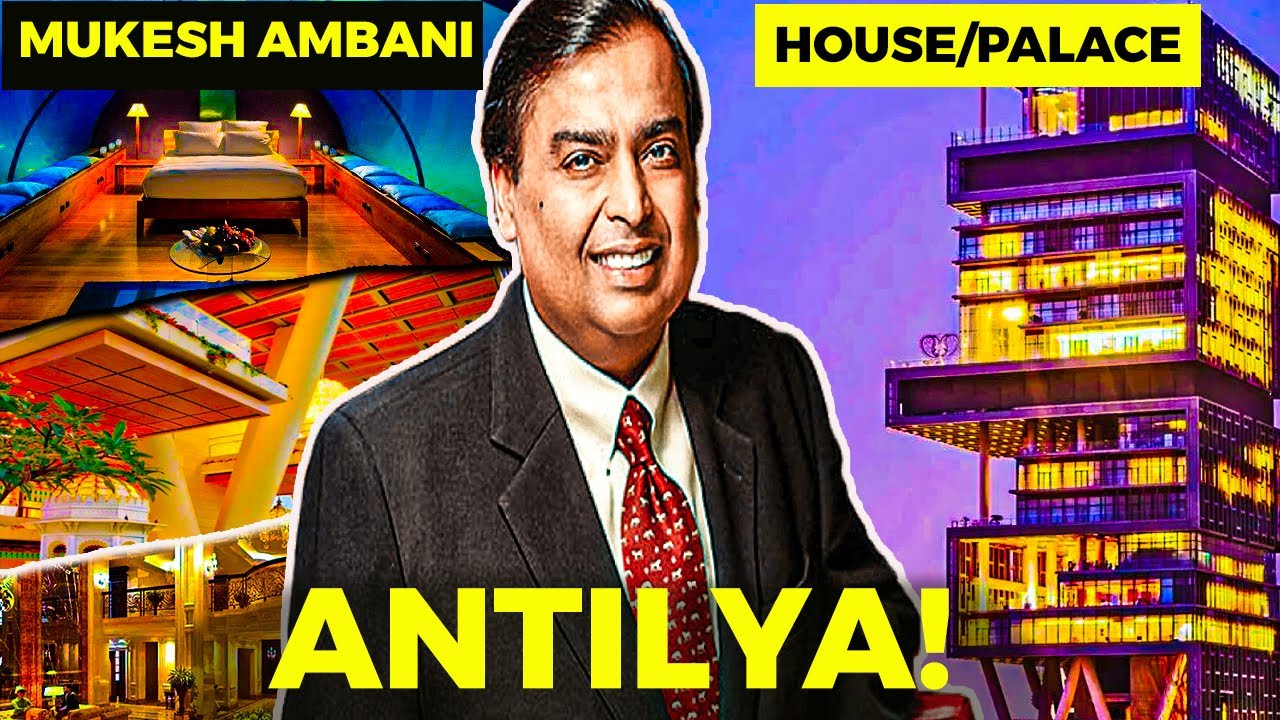 Inside Tour of Mukesh Ambani House Anitilia | Mukesh Ambani House ...