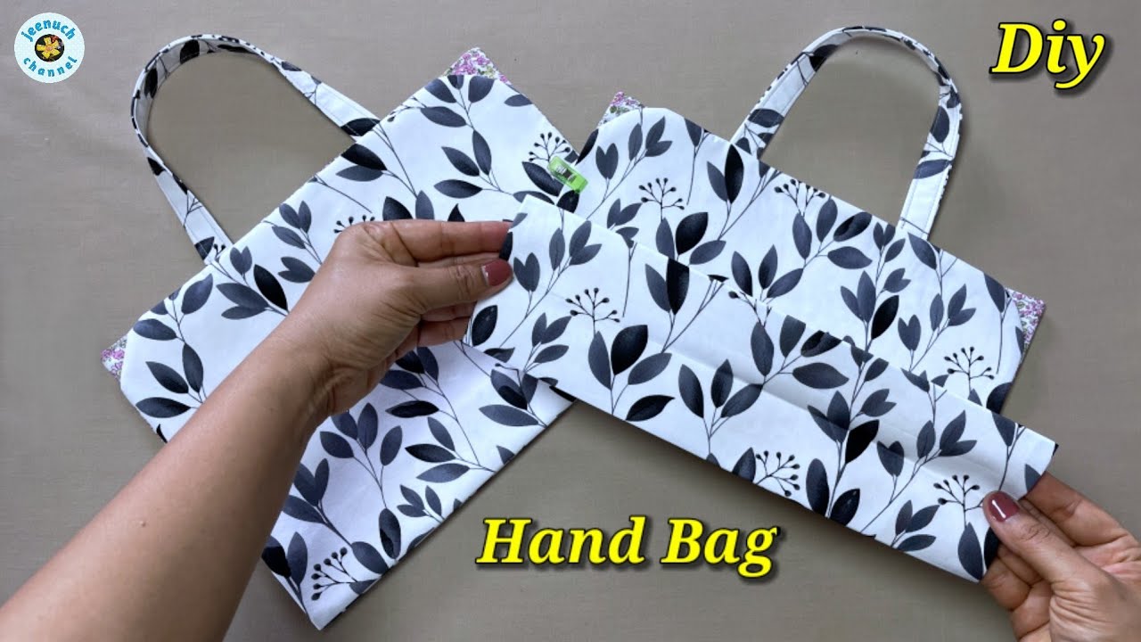 Very Easy 😍 How to Make Hand Bag | Easy To Make Daily Use Hand bag ...