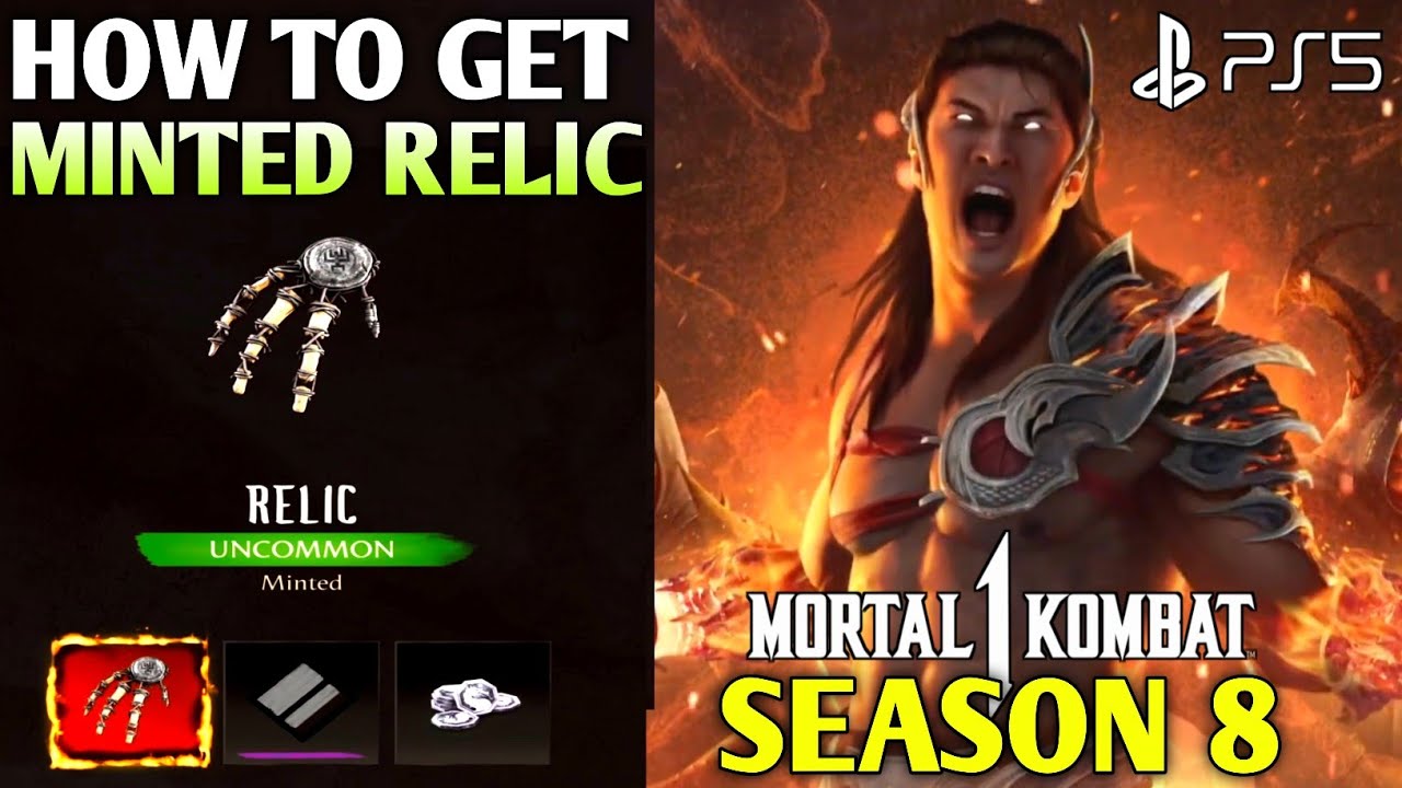 How to Get Minted Relic MORTAL KOMBAT 1 Minted Relic MK1 Season 8 Relics | Relics MK1 Minted ...