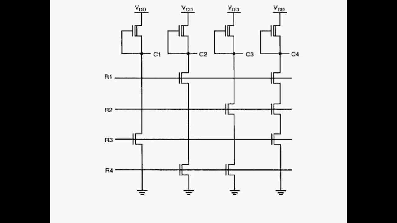 Nand Based ROM Array - YouTube