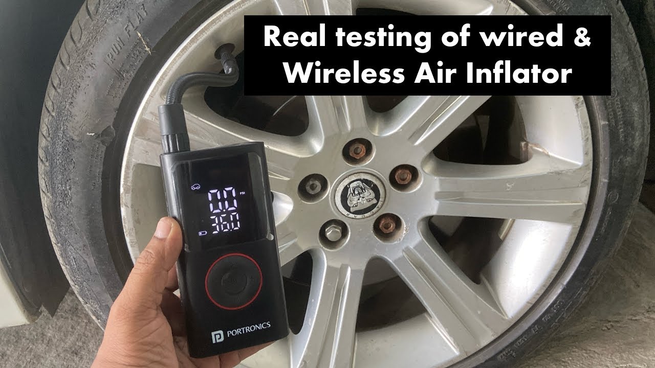 Real Testing of Wireless & Wired Air Inflator – Honest Performance ...