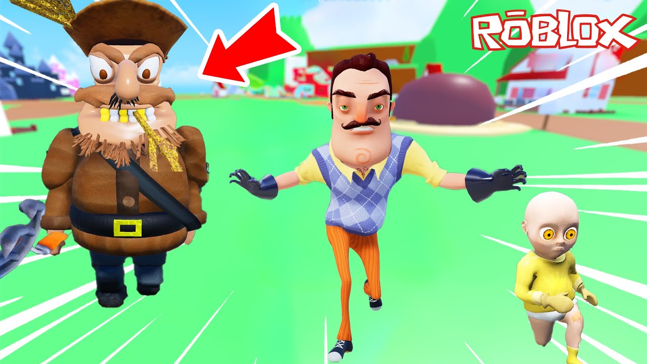DELO REİS ÇİFTLİKÇİ 😱 Roblox Hello Neighbor Baby in Yellow Who's Your ...