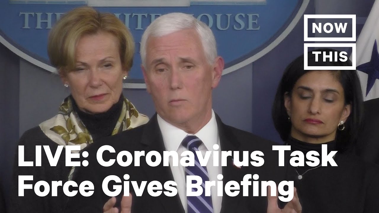 White House Coronavirus Task Force Briefing | LIVE | NowThis - YouTube