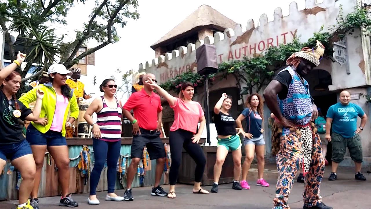 Harambe Dance, Animal Kindom, Representing Sona - YouTube