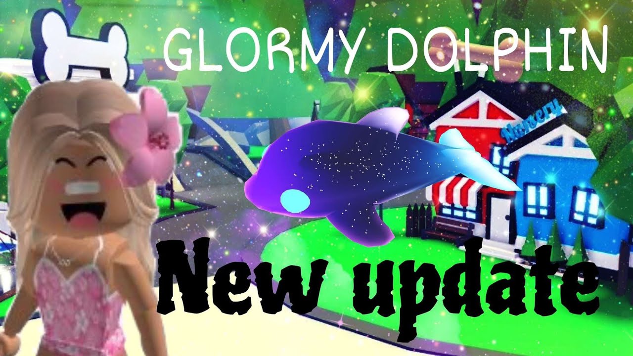 Getting the new glormy dolphin in ADOPT ME - YouTube