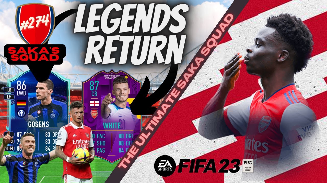 BUILDING A 'BEST OF SAKA SQUAD' TEAM!!! | FIFA 23 RTG EPISODE #274 ...