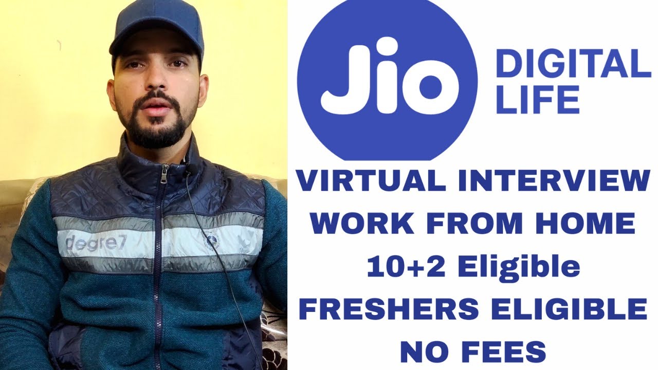 🔴Work from Home Job at Jio Reliance | Jio jobs | jio careers | Work ...