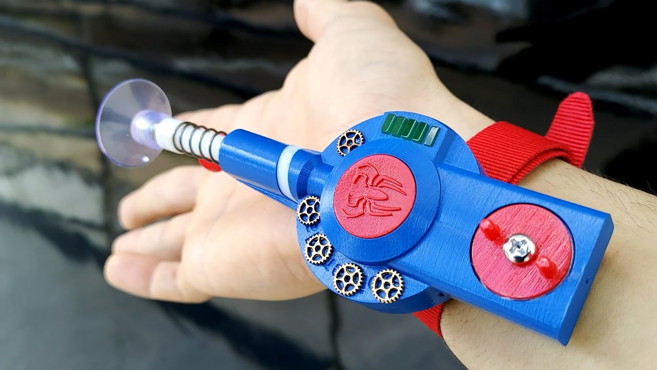 FUNCTIONAL WEB SHOOTER and Automatically Take Back - YouTube