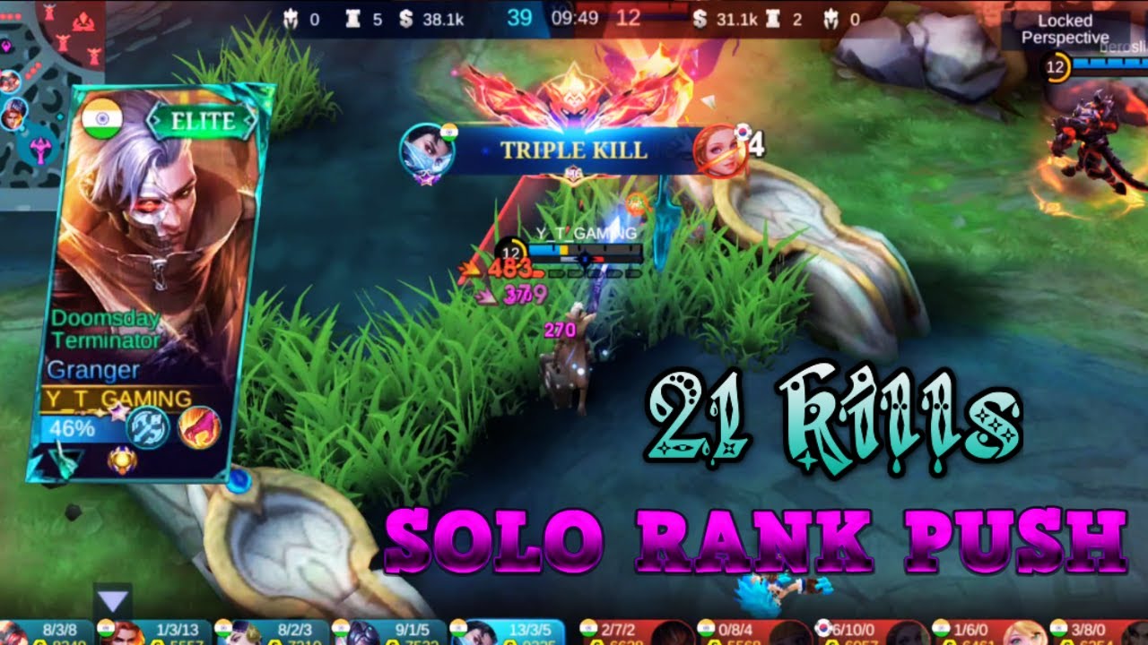 Mlbb Solo Rank Push | New Season Rank Push | #mobilelegends #mlbb # ...