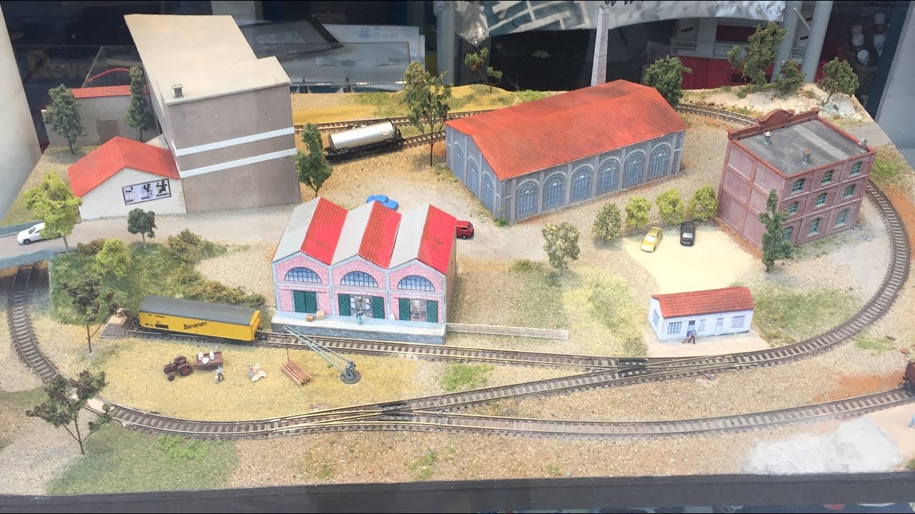 Diorama N Gauge Model Train Display - YouTube