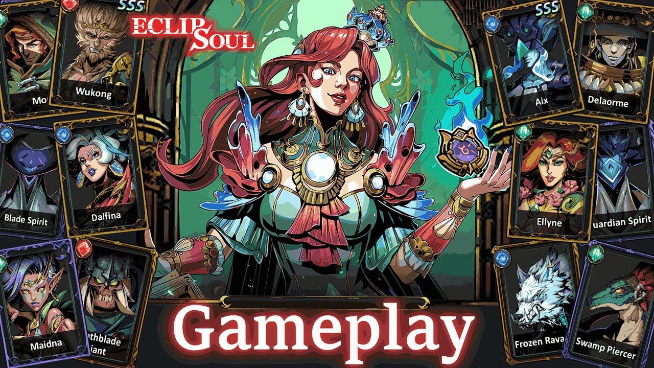 Новая Мобильная Игра Eclipsoul. Геймлэй/Gameplay - YouTube