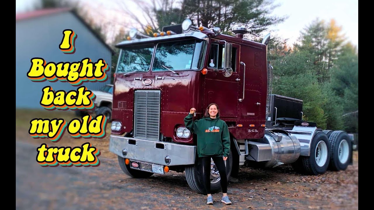 Super Rare 1972 Peterbilt Cabover comes home!! Check this thing out ...
