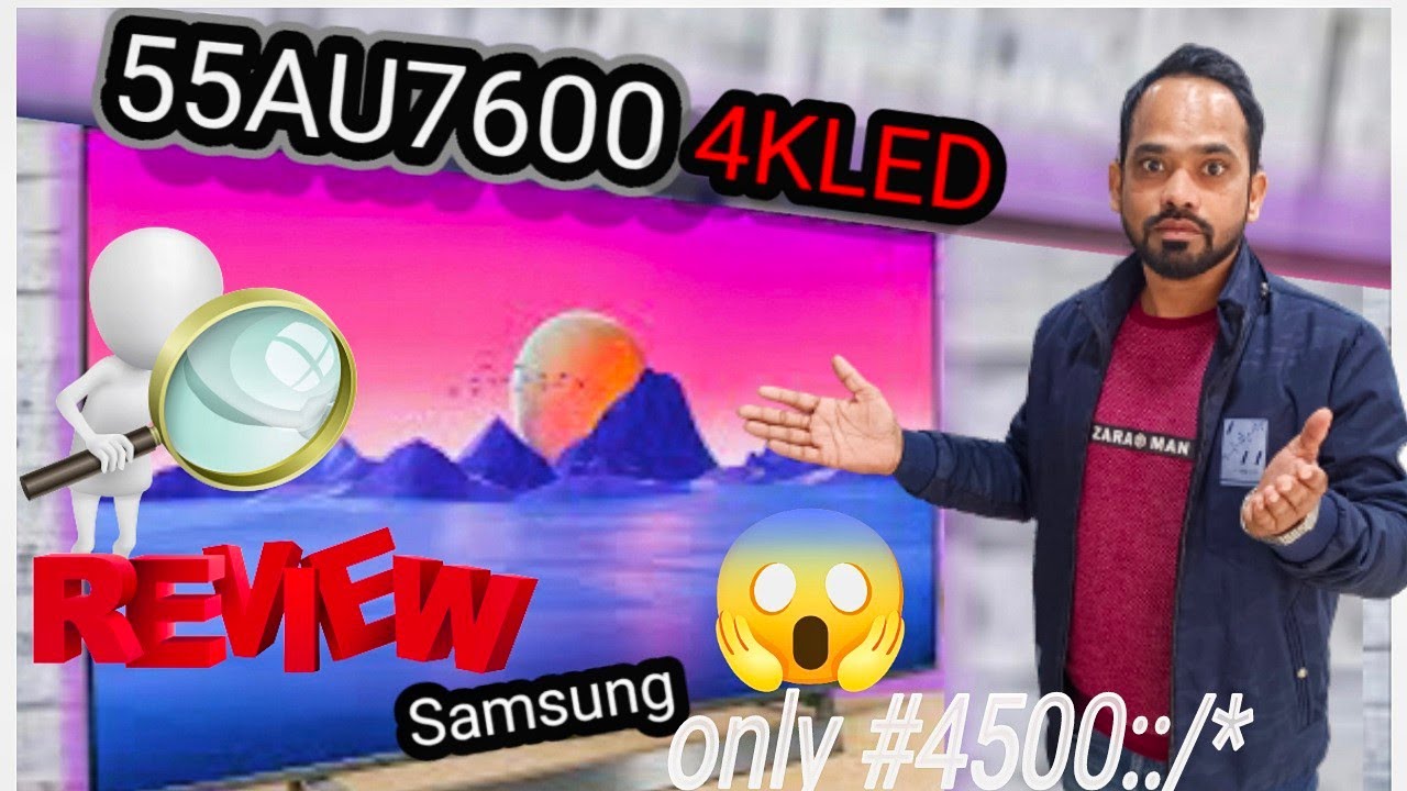 Samsung 138 cm (55 Inches) Crystal 7 Series 4K Ultra HD Smart LED TV ...