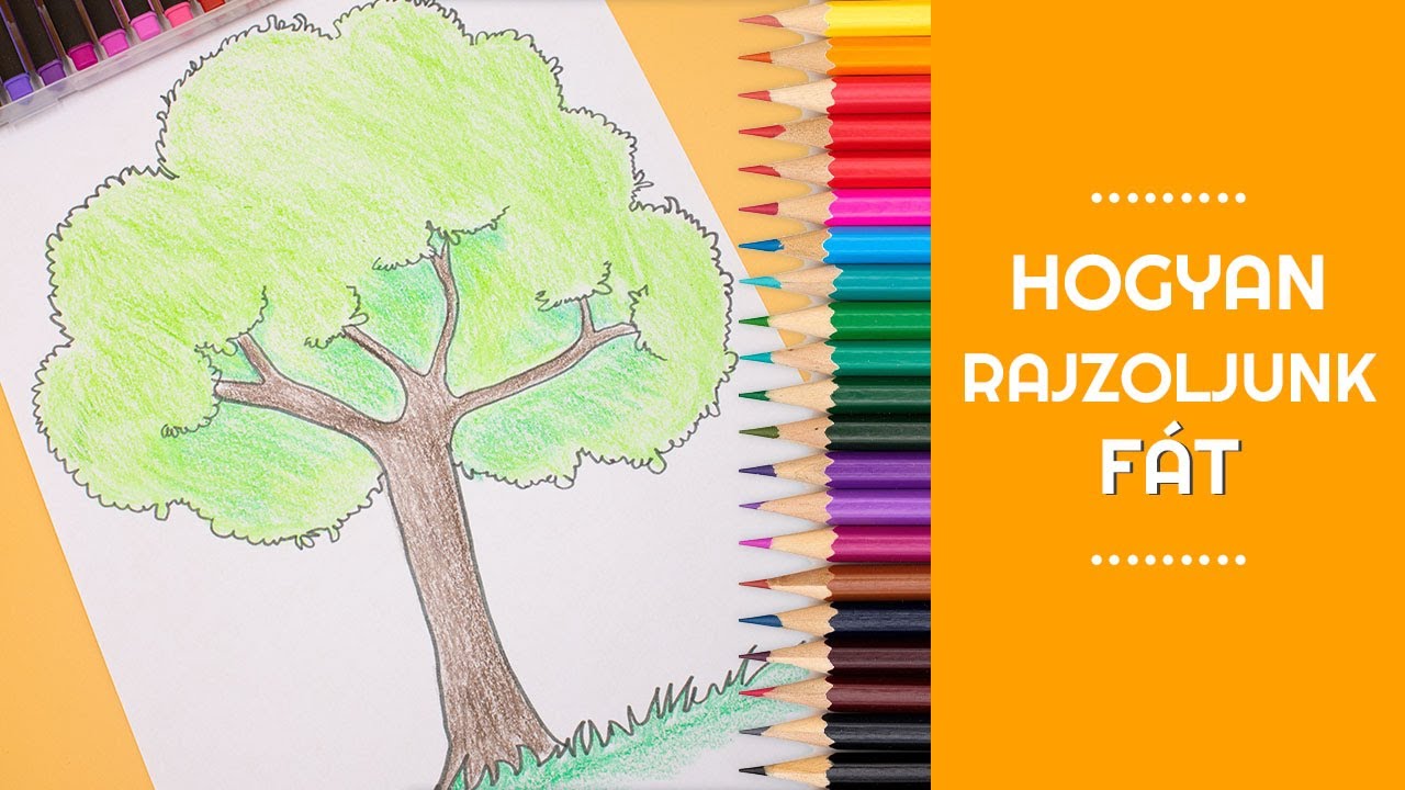 Hogyan rajzoljunk fát?🌳 - YouTube