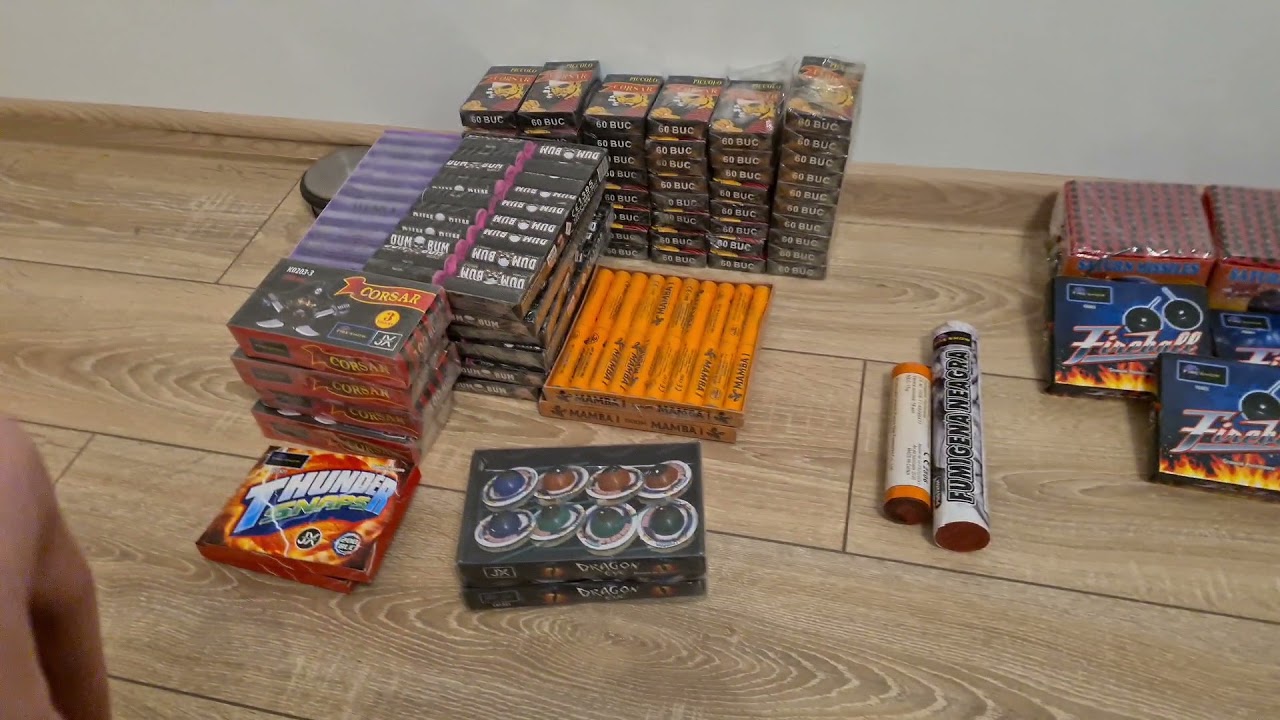 MEGA Colecție de petarde si artificii 2021-2022 ! Pyro-boom.com - YouTube