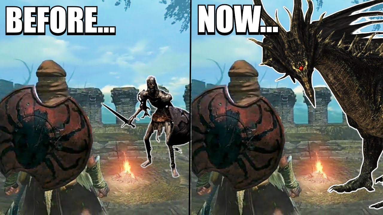 What happens if you turn every enemy into DRAGONS in Dark Souls 1 ...