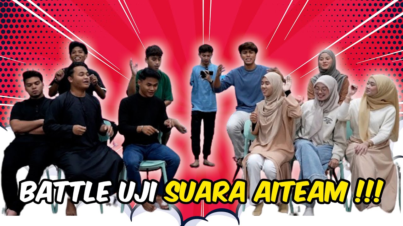 BATEL UJI SUARA AI TEAM !!! RIEV BUAT RAMAI MELTING ??? - YouTube