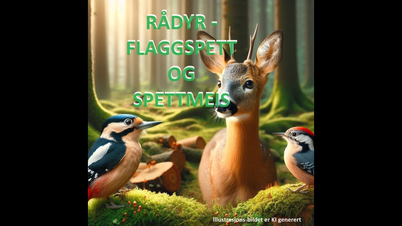 Rådyr-Flaggspett-Spettmeis, og Fugle-sang - YouTube