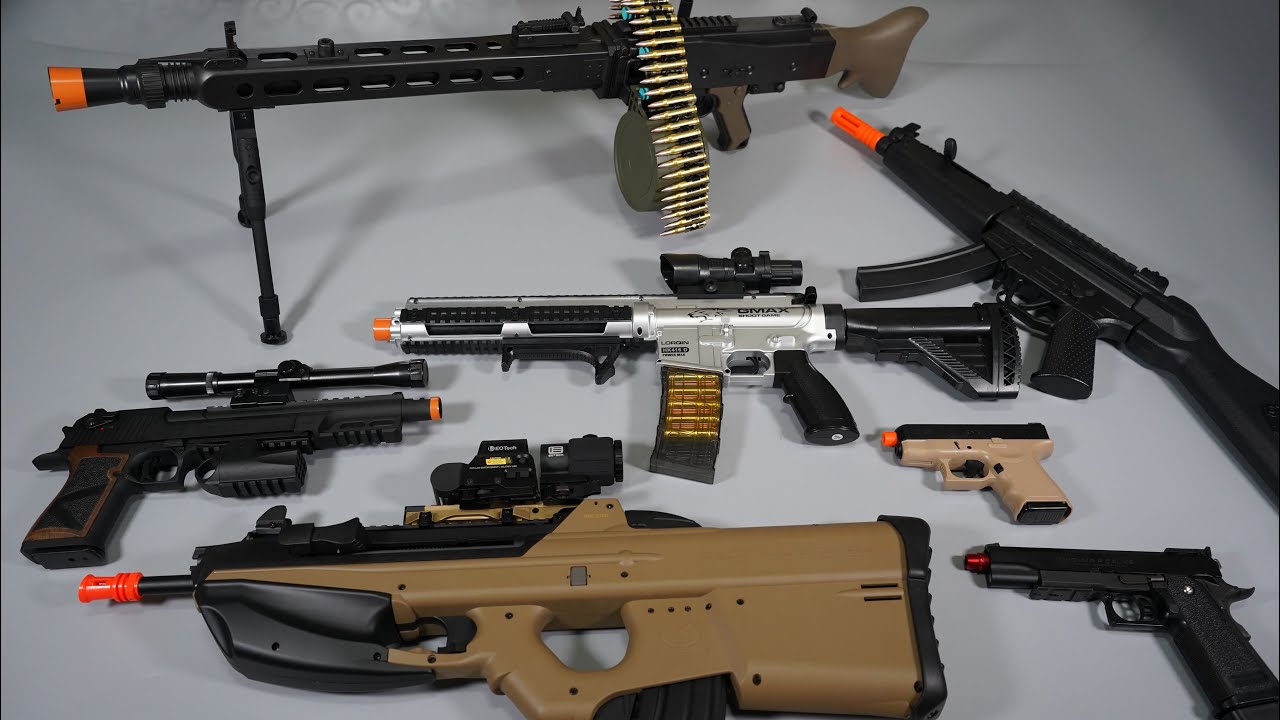 MG42 Nerf Gun Toy Gun - M4 Jamming - Desert Eagle GBB Airsoft MP5 ...