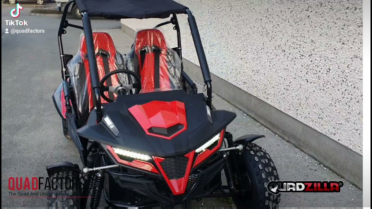 QUADZILLA TORNADO 175CC FULL SIZE BUGGY . SUIT 12 UP TO ADULTS - YouTube