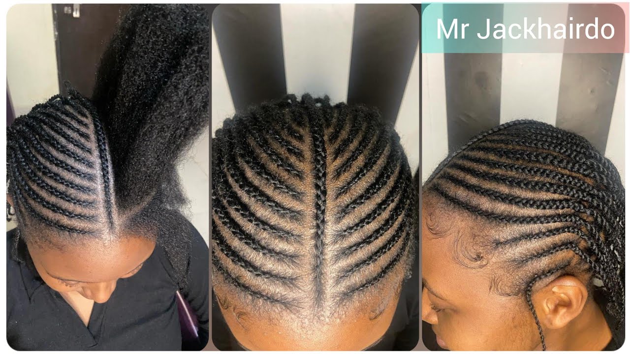 Beginner's Guide to Conrows & Freehand Plaiting - YouTube