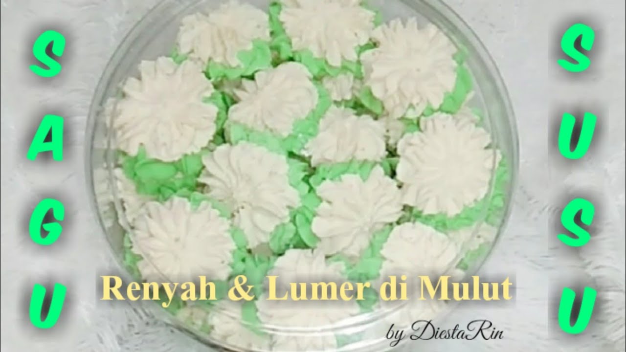 Resep Kue Sagu Susu Simple, Renyah & Lumer di Mulut by DiestaRin || Kue ...