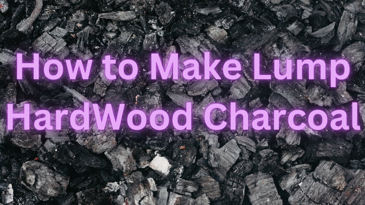 How to Make Lump Charcoal Easy - YouTube