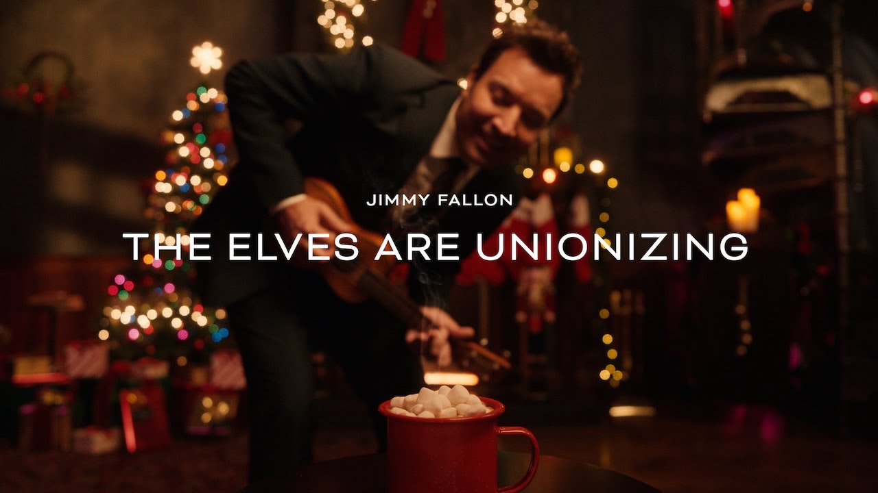 Jimmy Fallon - The Elves Are Unionizing (Official Lyric Video) - YouTube
