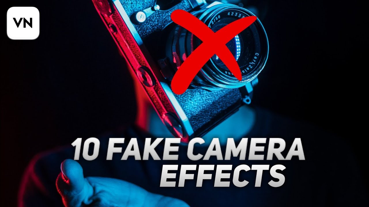 TOP 10 FAKE CAMERA Movements & Effects you can do With Vn Video editor ...