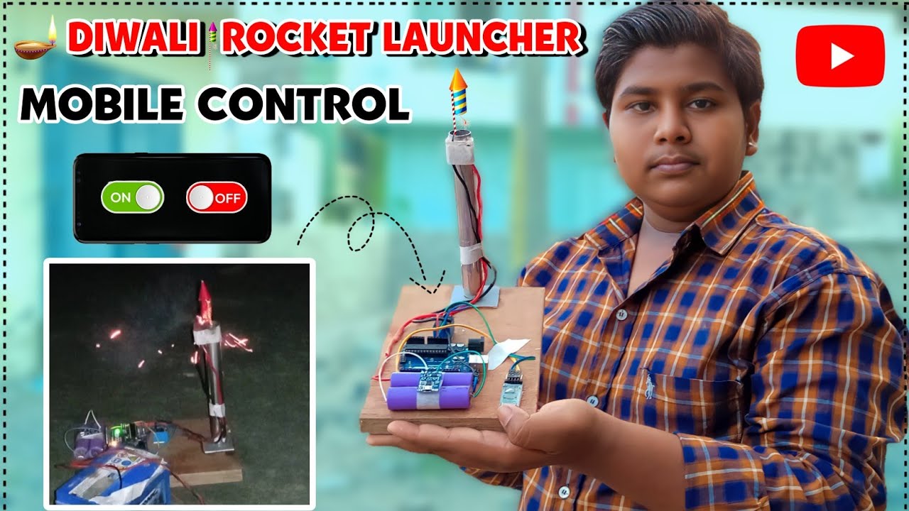 How to make a diwali rocket launcher in telugu video ...