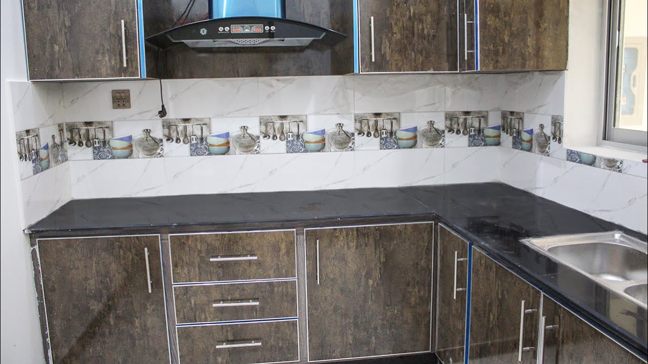 kitchen design with complete details || kitchen design 9 by 7 - YouTube