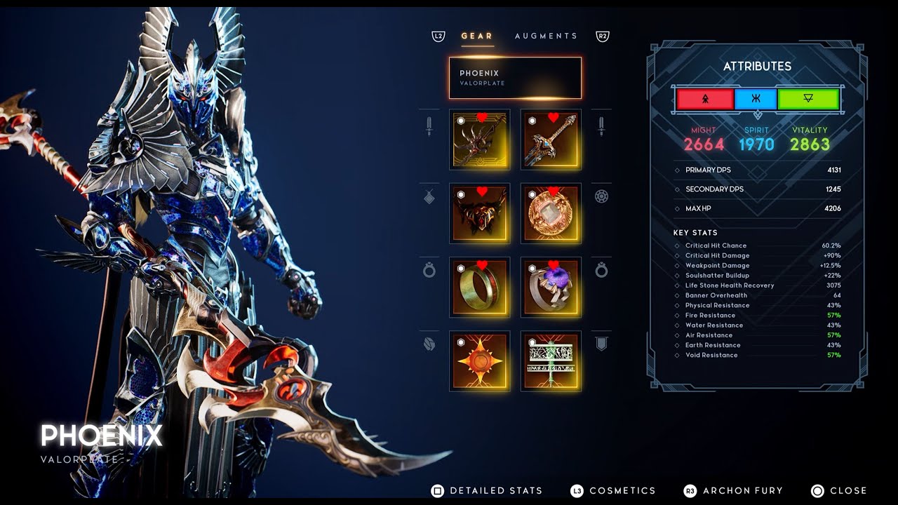 Godfall - Phoenix Fire DPS Build with Akashim's Fan (build at the end ...