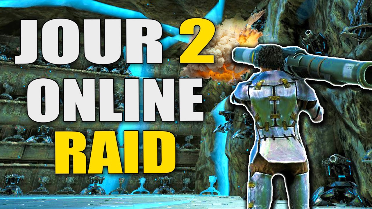 ONLINE RAID 2 FAT BASE EN 6H SUR LE #1 SERVEUR MONDE ARK PVP Ep2 - YouTube