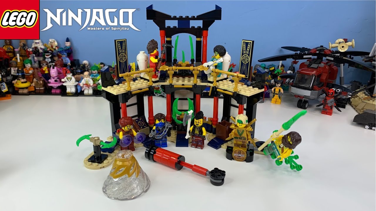LEGO Ninjago 71735 Tournament of Elements Review (Gravis, Bolobo ...