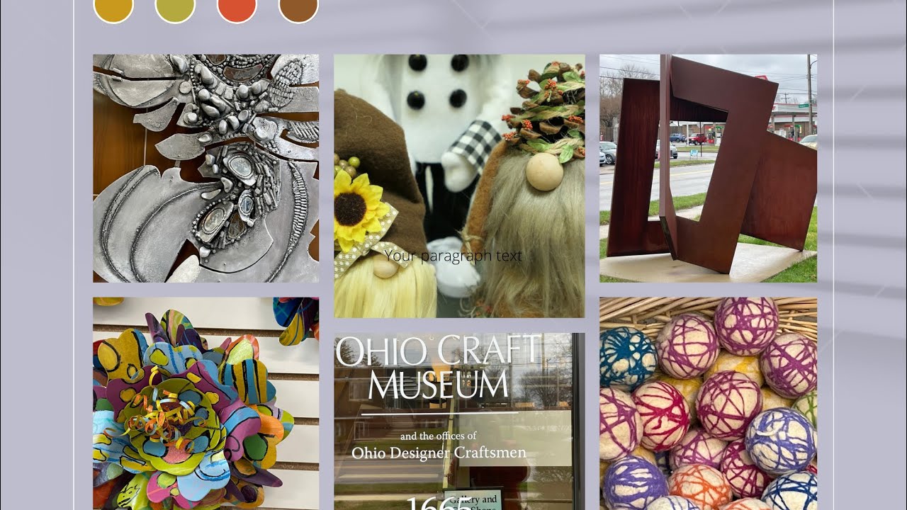 Ohio Craft Museum, Columbus Ohio - YouTube