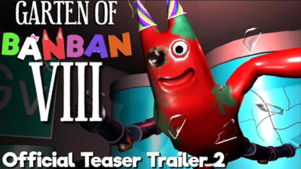 Garten Of Banban 8 - Official Teaser Trailer 2 - YouTube