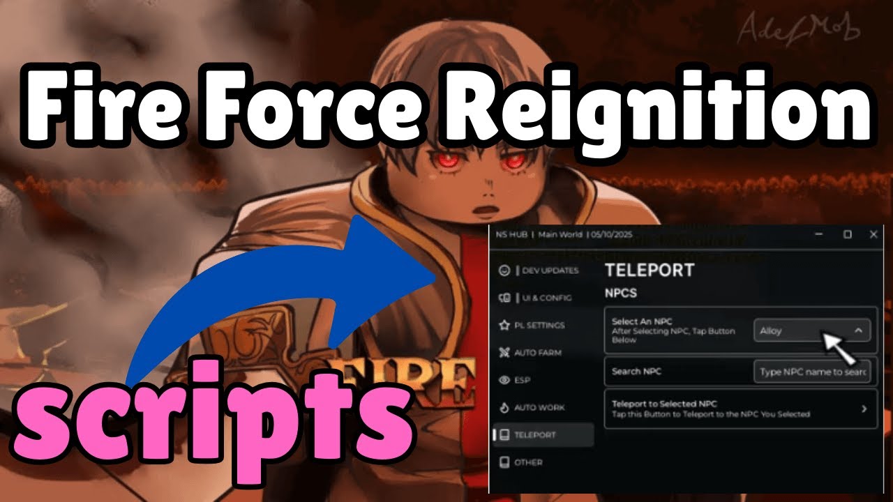 Fire Force Reignition Script | AUTO FARM, AUTO AIM, GOD MODE 💥🔥 ...